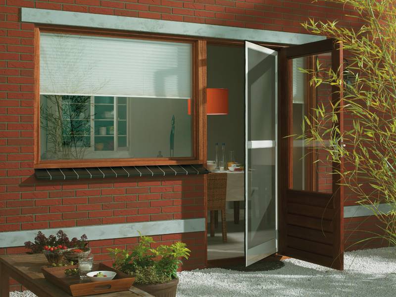 Hordeur op maat - hor voor schuifpui - luxaflex.nl